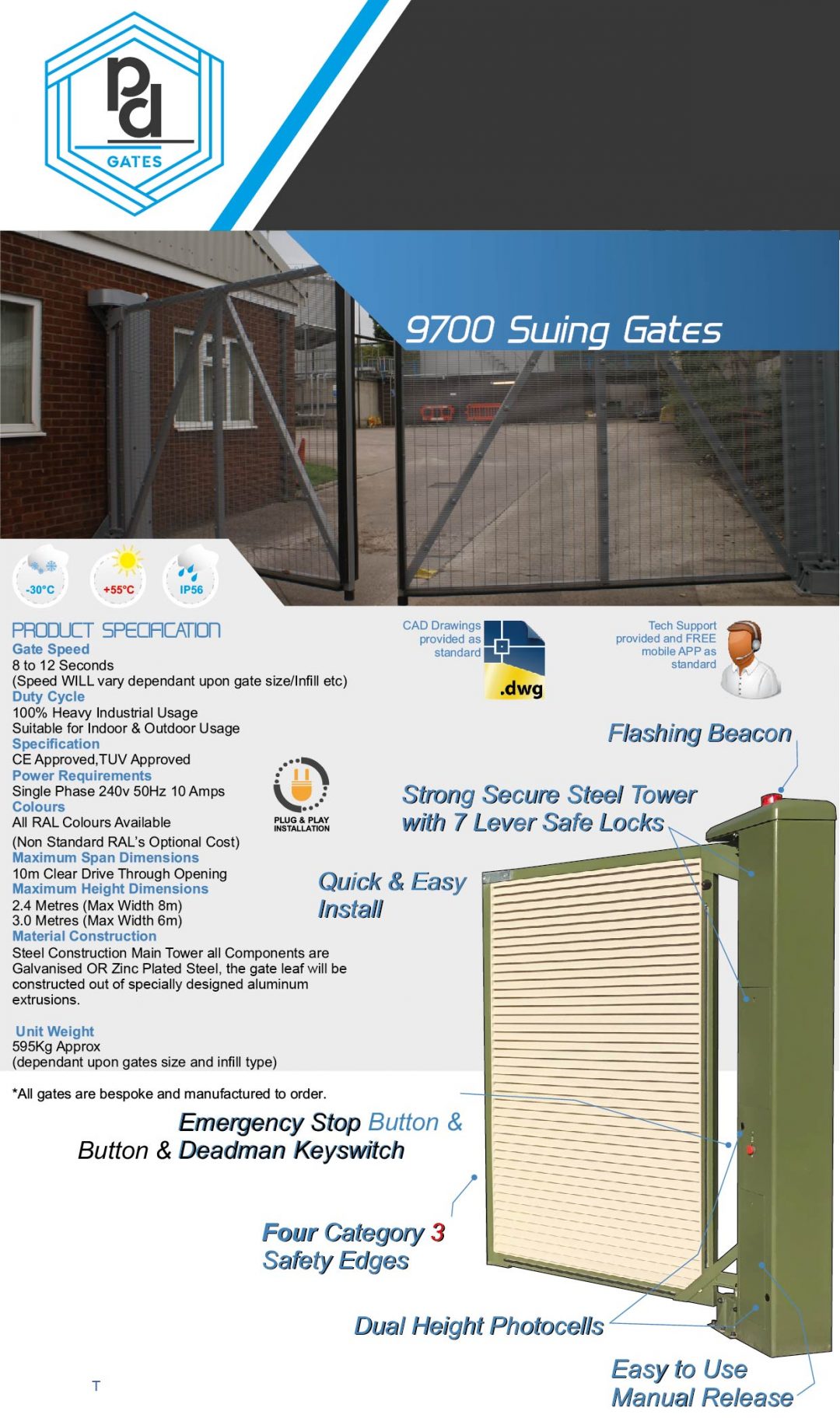 Swing Gates PD Gates