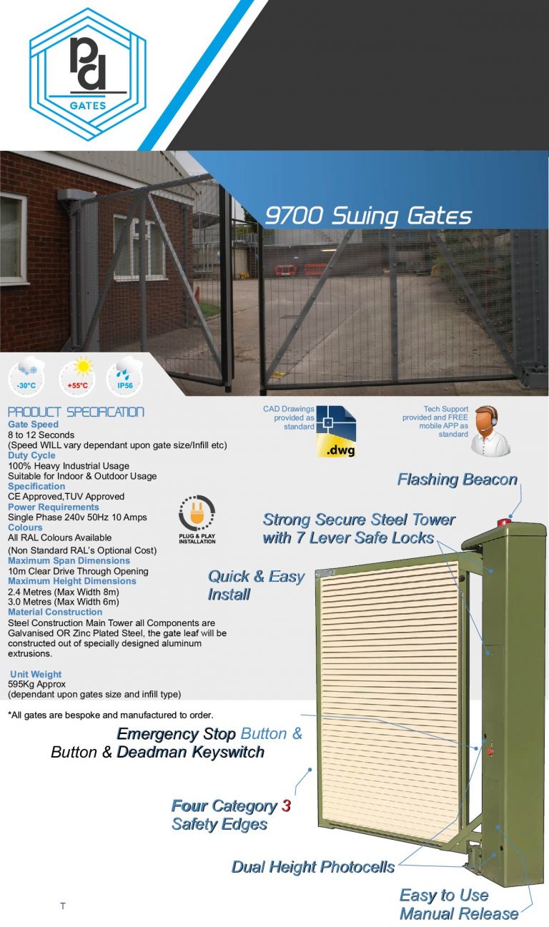 Swing Gates PD Gates