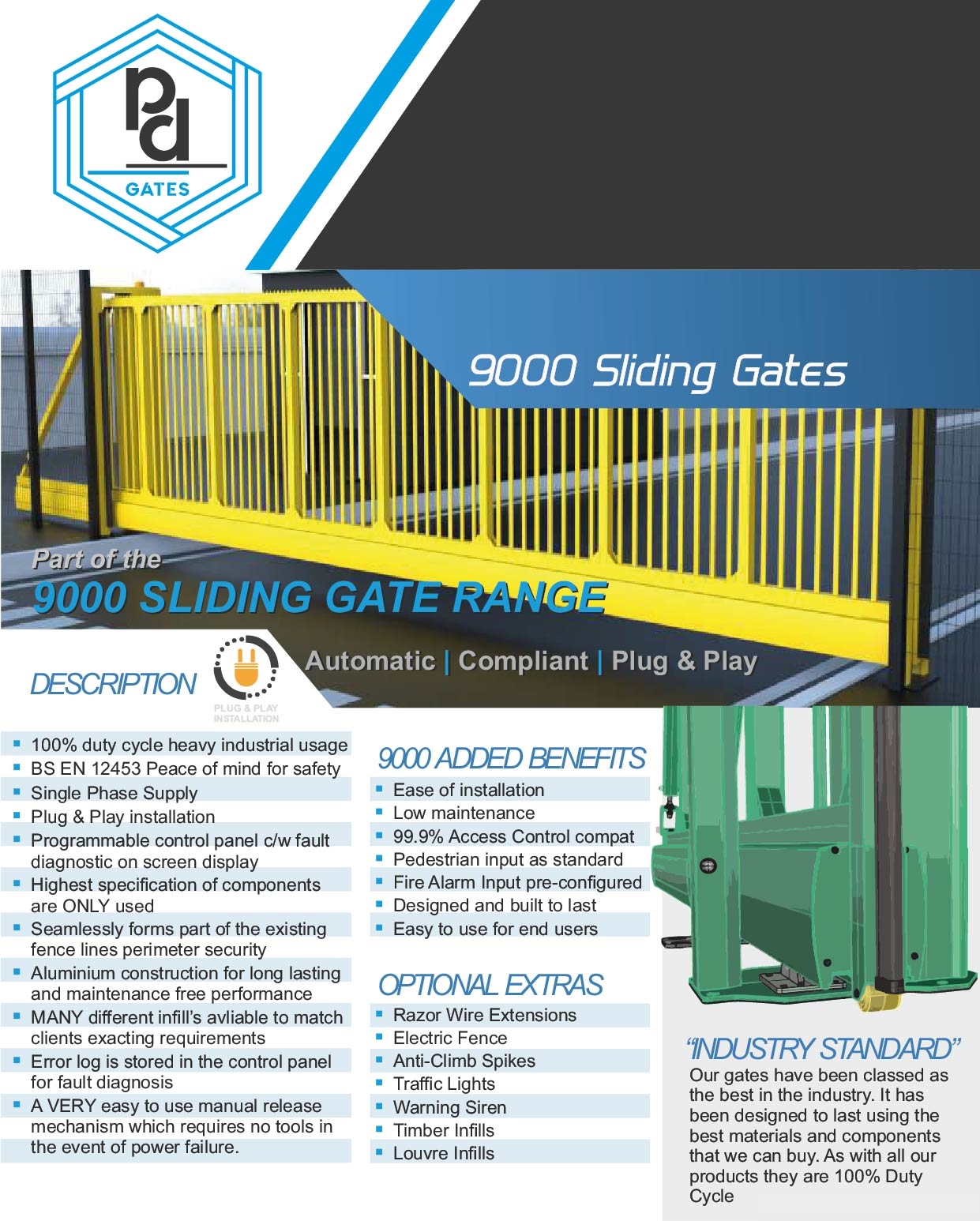 Electric Sliding Gates Glasgow