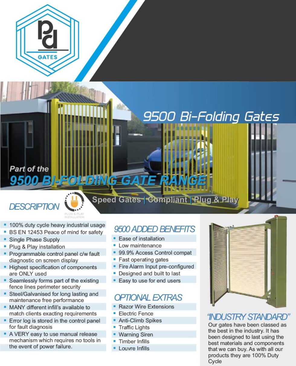 Bi Folding Gates - PD Gates